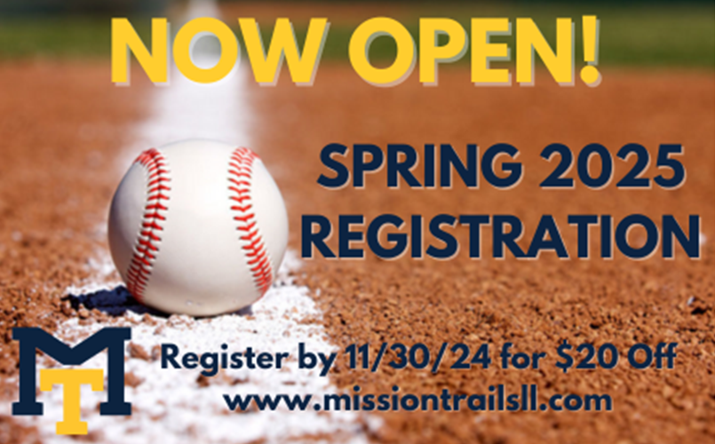 Mission Trails Little League Baseball > Home